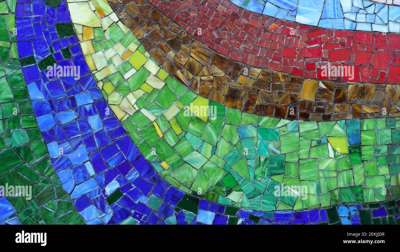 Colorful Stained glass pattern Texture Stock Photo - Alamy