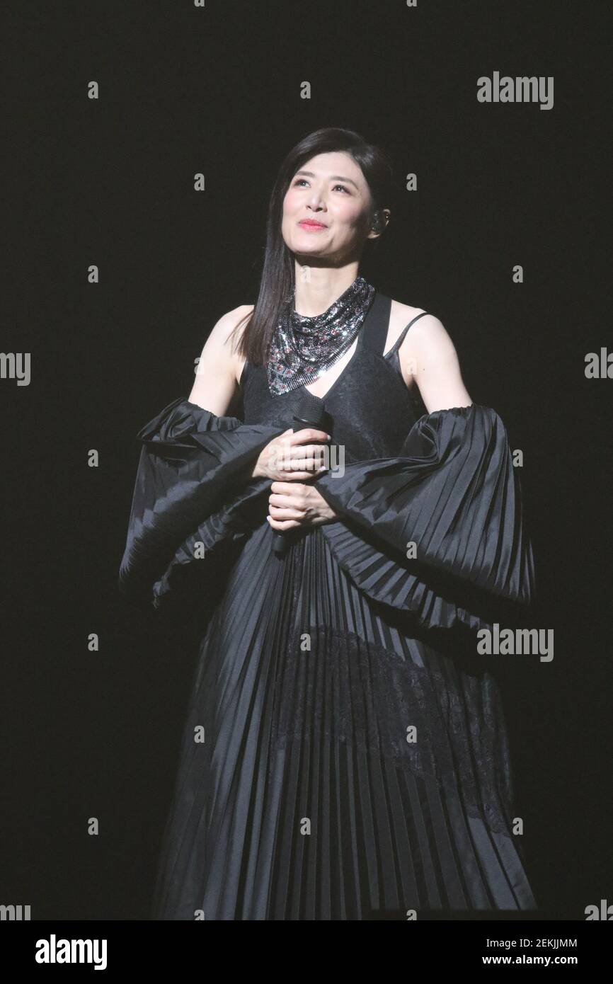 Taiwanese singer and actress Tarcy Su performs in her concert "Flowers ...