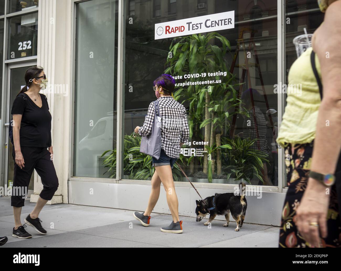 A soon-to-open Covid-19 Rapid Test Center in the Upper West Side ...