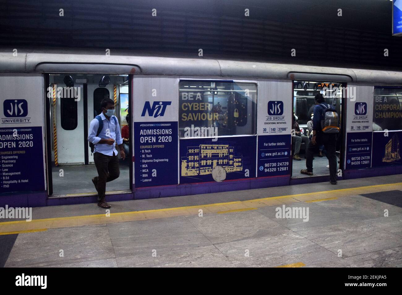 Kolkata Ac Metro Train