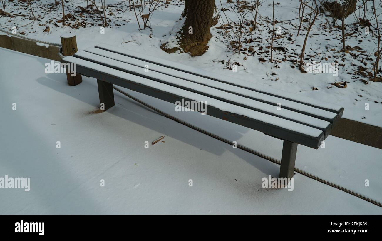 Tile covered benches hi-res stock photography and images - Alamy