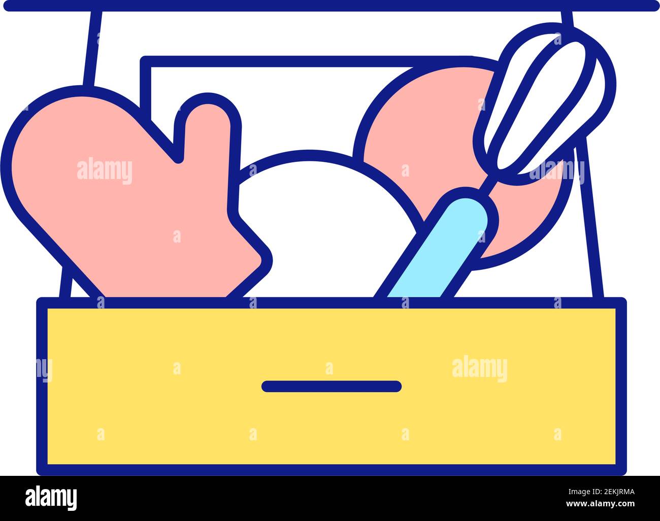 Kitchen drawer Cut Out Stock Images & Pictures - Alamy