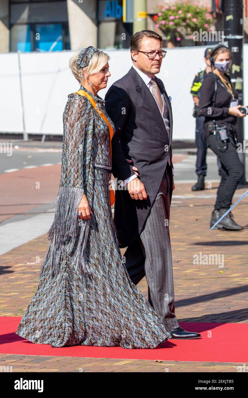 Prince Constantijn en Princess Laurentien of the Netherlands during ...