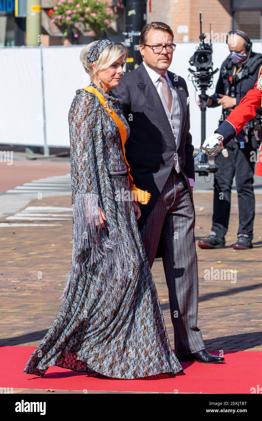 Prince Constantijn en Princess Laurentien of the Netherlands during ...