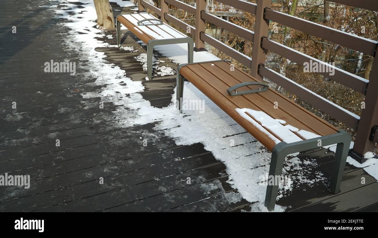 Tile covered benches hi-res stock photography and images - Alamy