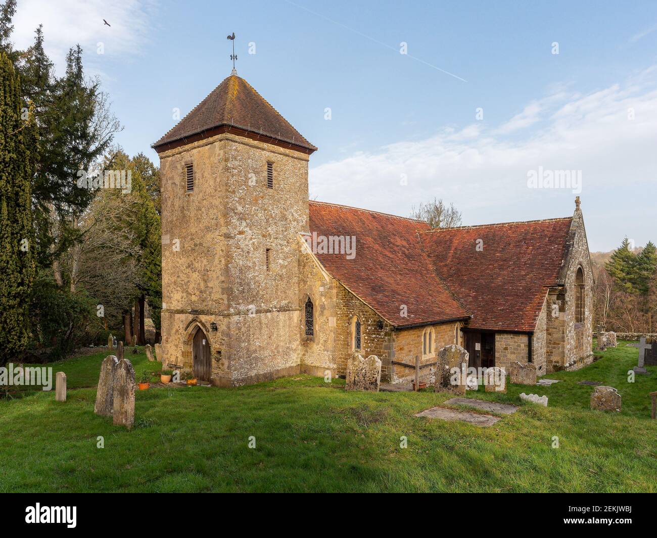 St. Peter's Church, Lodsworth, West Sussex, UK Stock Photo - Alamy