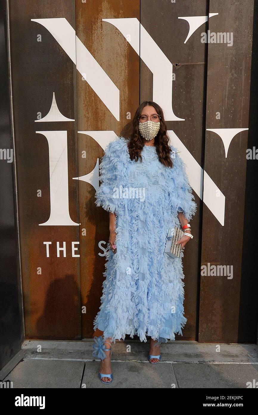 Caoline Vazzana attends designer Rebecca Minkoff’s New York Fashion ...