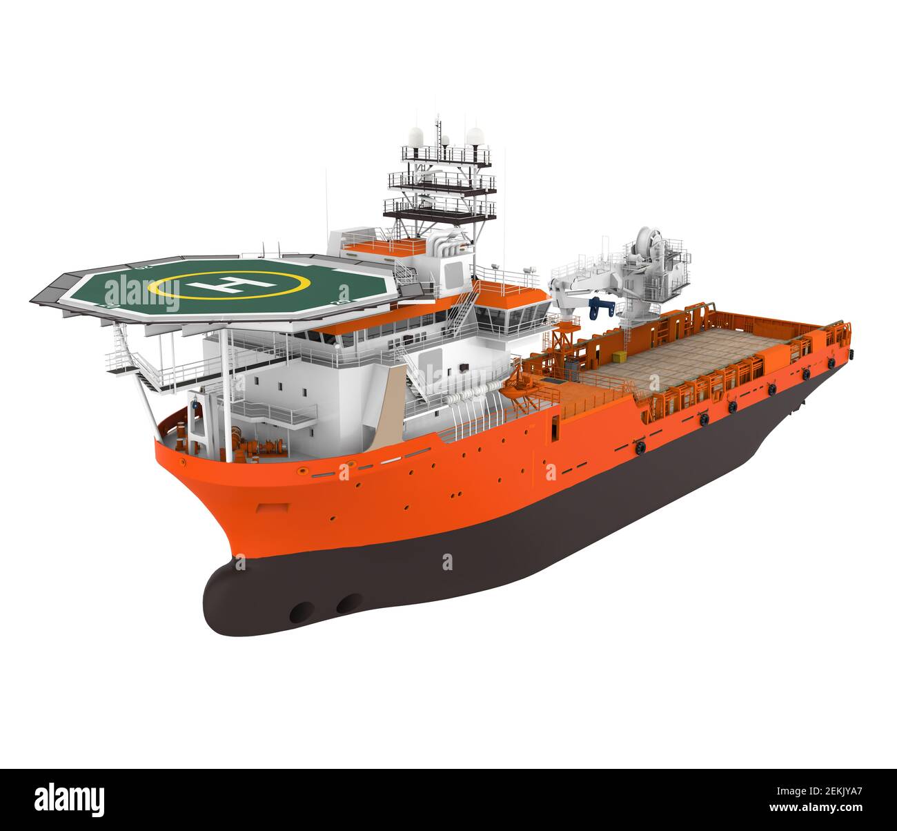Platform supply vessel hi-res stock photography and images - Alamy