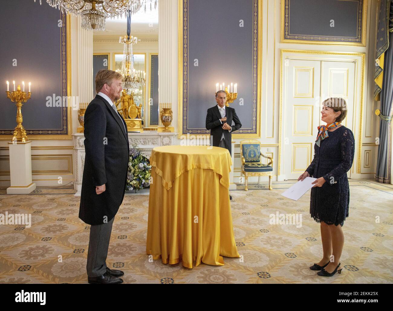 Presentation of the credentials of the ambassador of the Principality ...