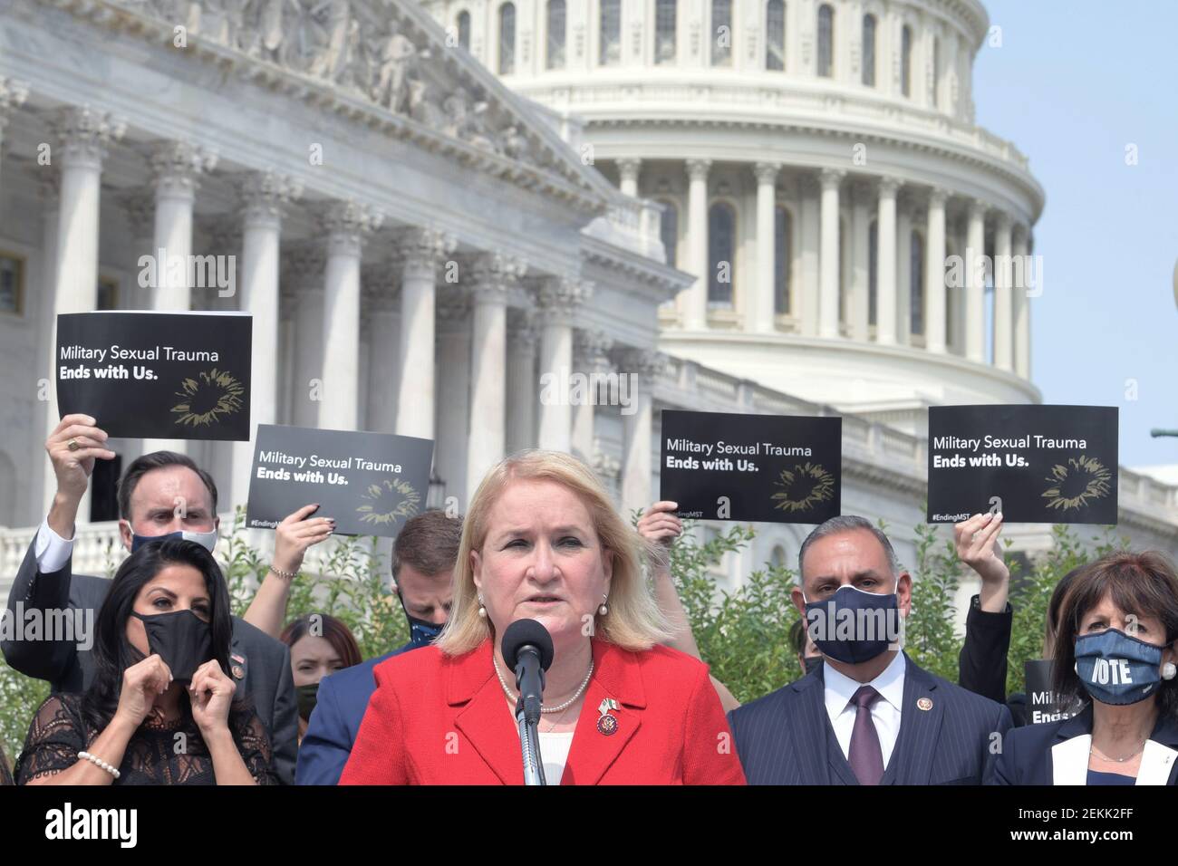 Congresswoman Sylvia Garcia (D-TX) hold a press conference about ÒThe I ...