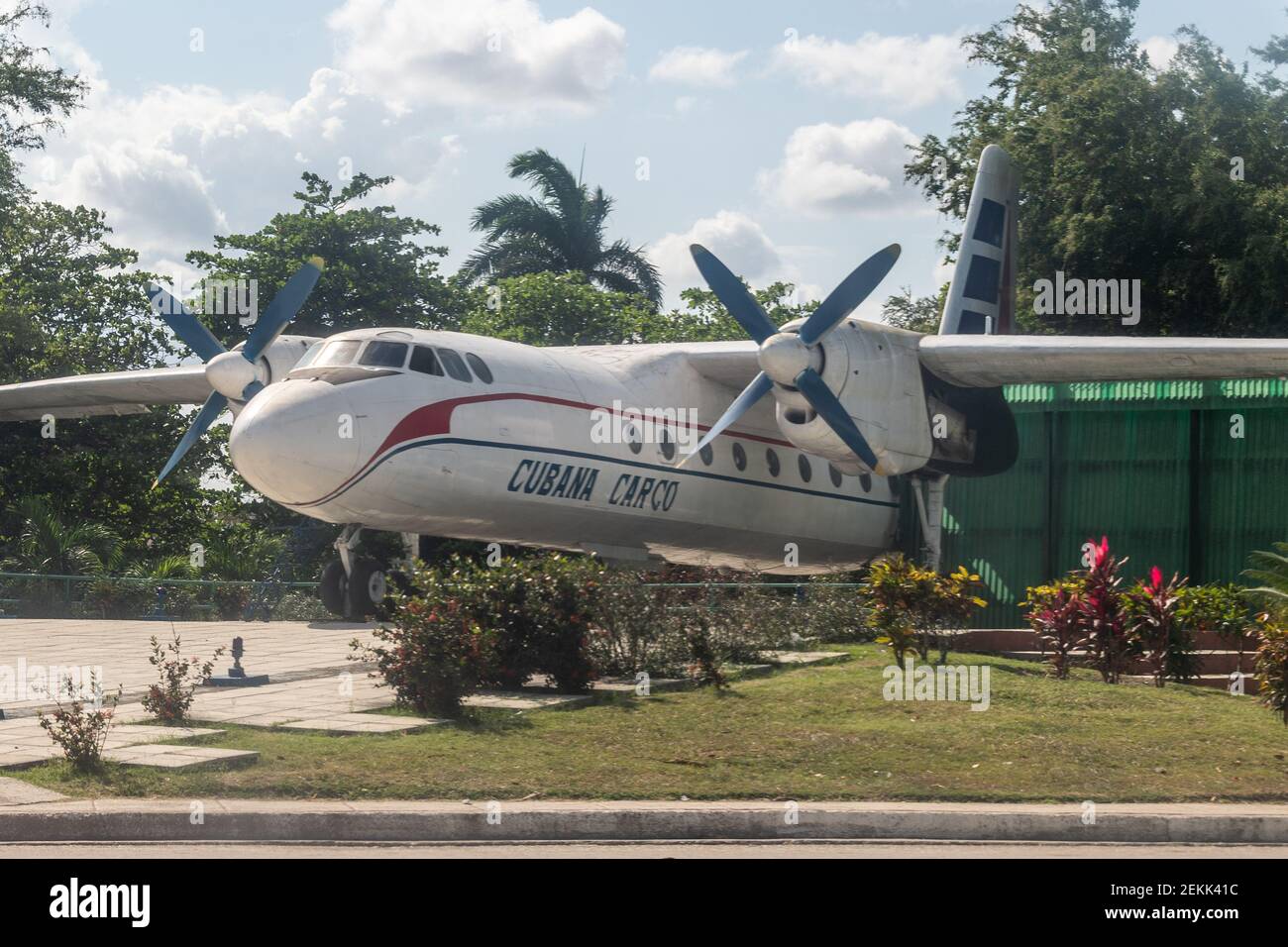 Cubana cargo plane aircraft airplane decoration, Sandino district ...