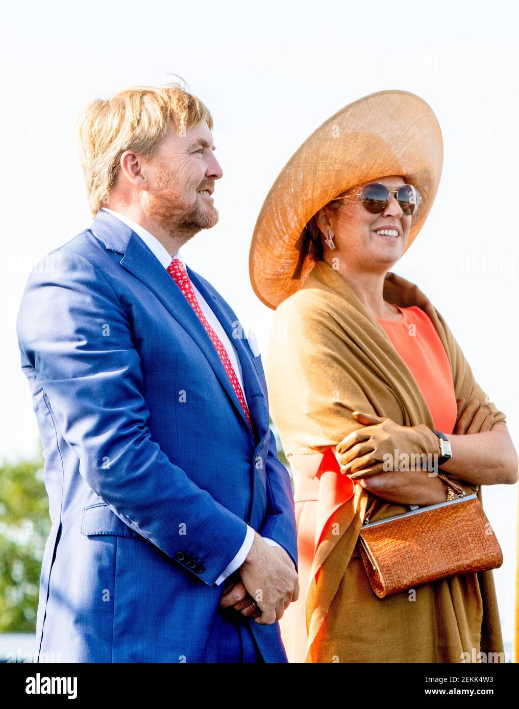 King Willem-Alexander and Queen Maxima of The Netherlands during the ...