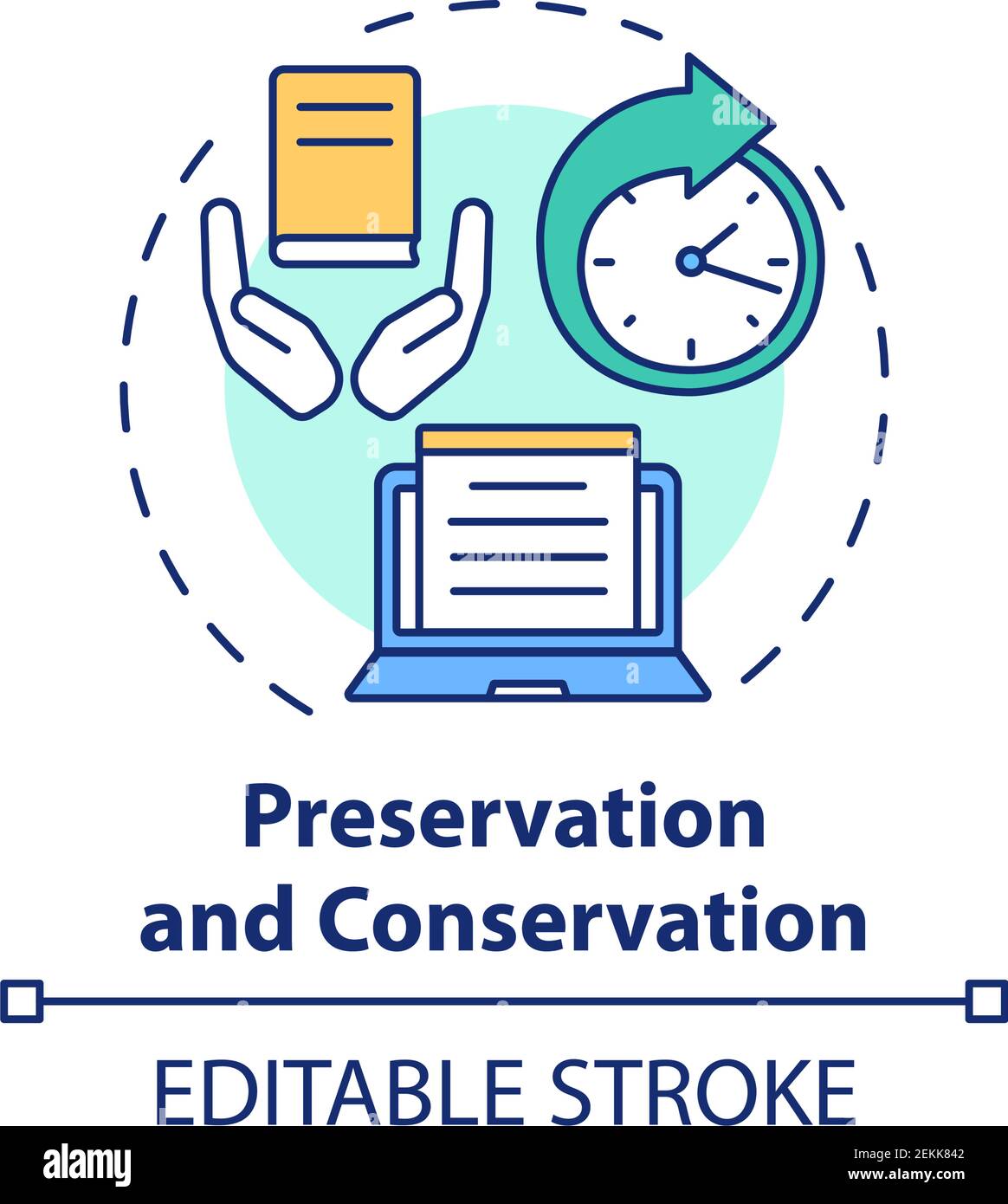 Preservation and conservation concept icon Stock Vector Image & Art - Alamy