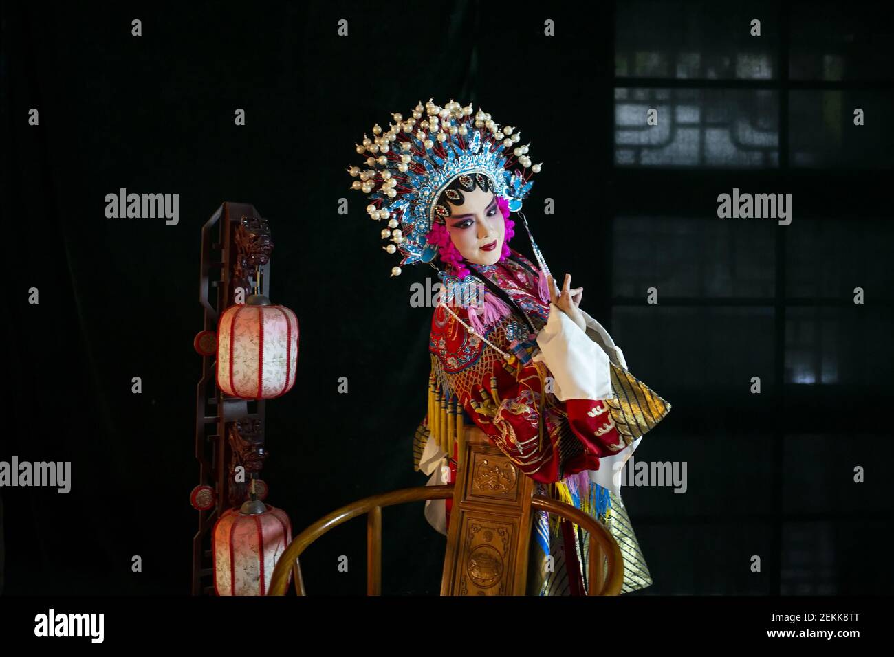 LUZHOU, CHINA - SEPTEMBER 13, 2020 - A citizen participates in the ...