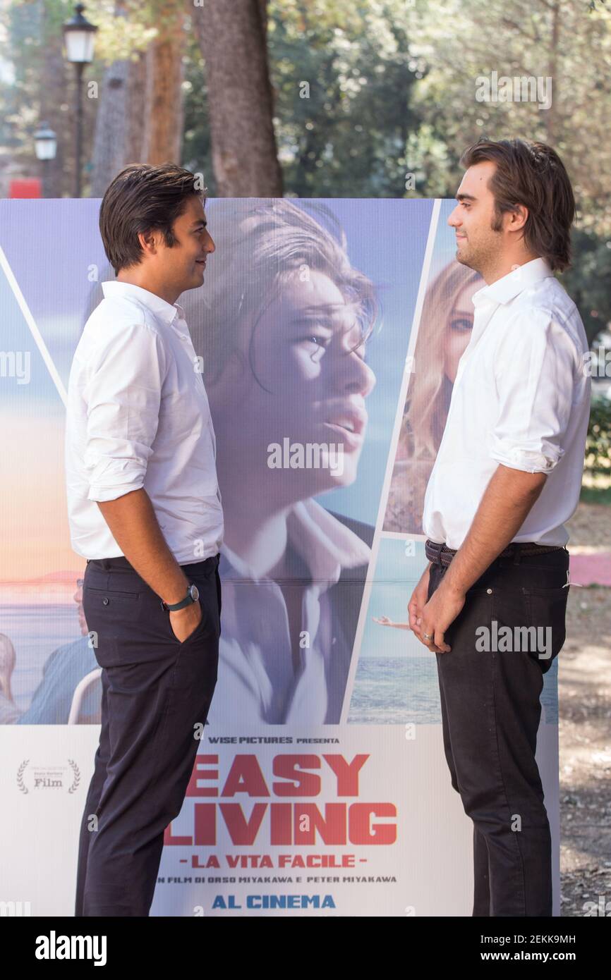 Directors Orso Miyakawa and Peter Miyakawa during the photocall at Casa ...