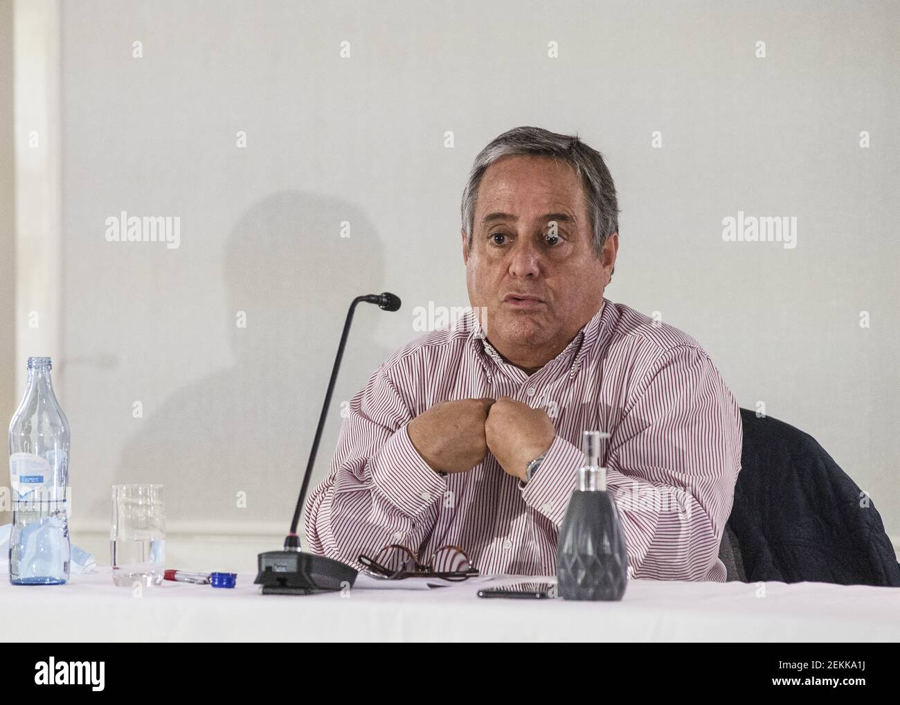 Lisbon, 09/18/2020 - Cunha Vaz represented LuÃ­s Filipe Viera gives a ...