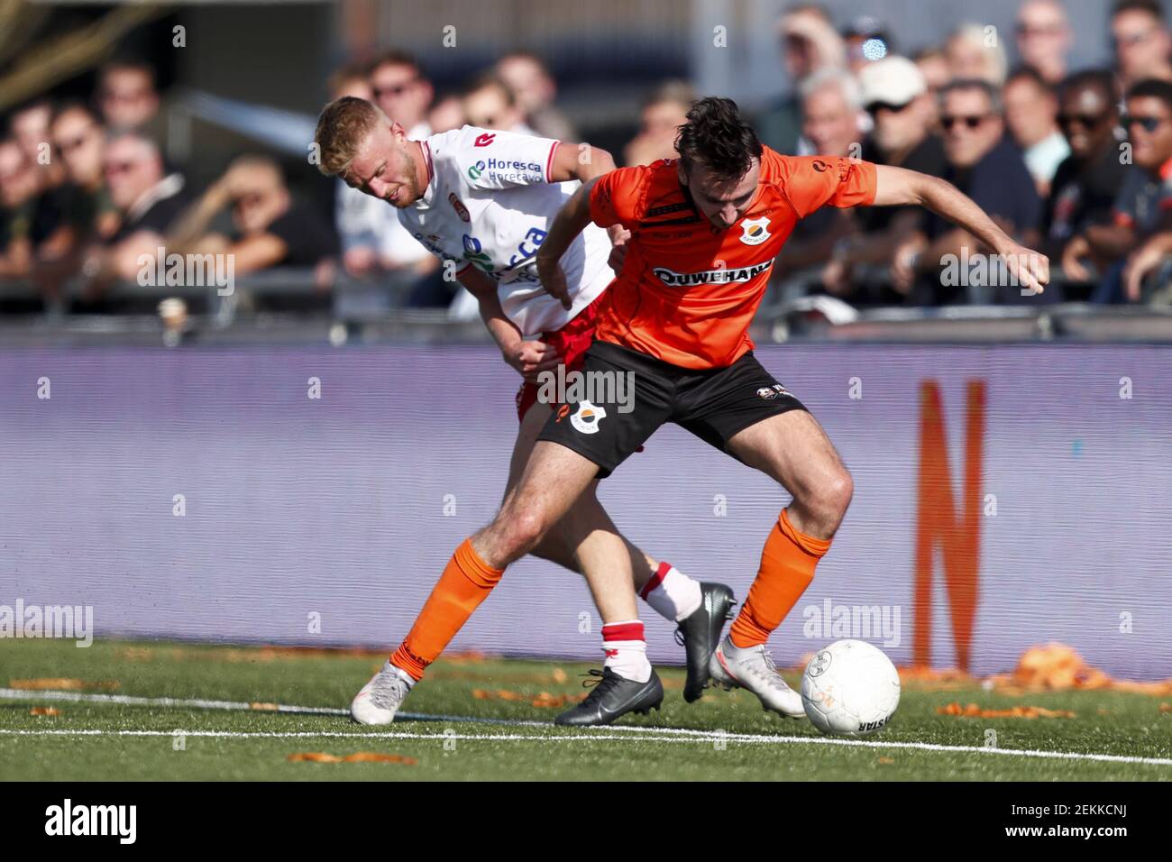 NOORDWIJK , 19-09-2020 , Sportpark Duinwetering , Dutch football ...