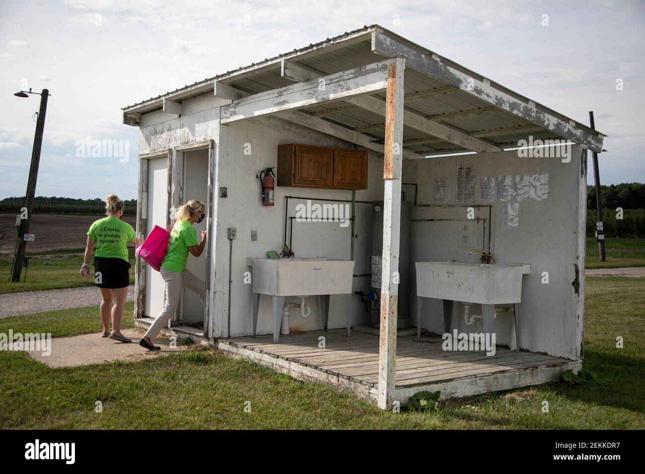 Communal shower hi-res stock photography and images - Alamy