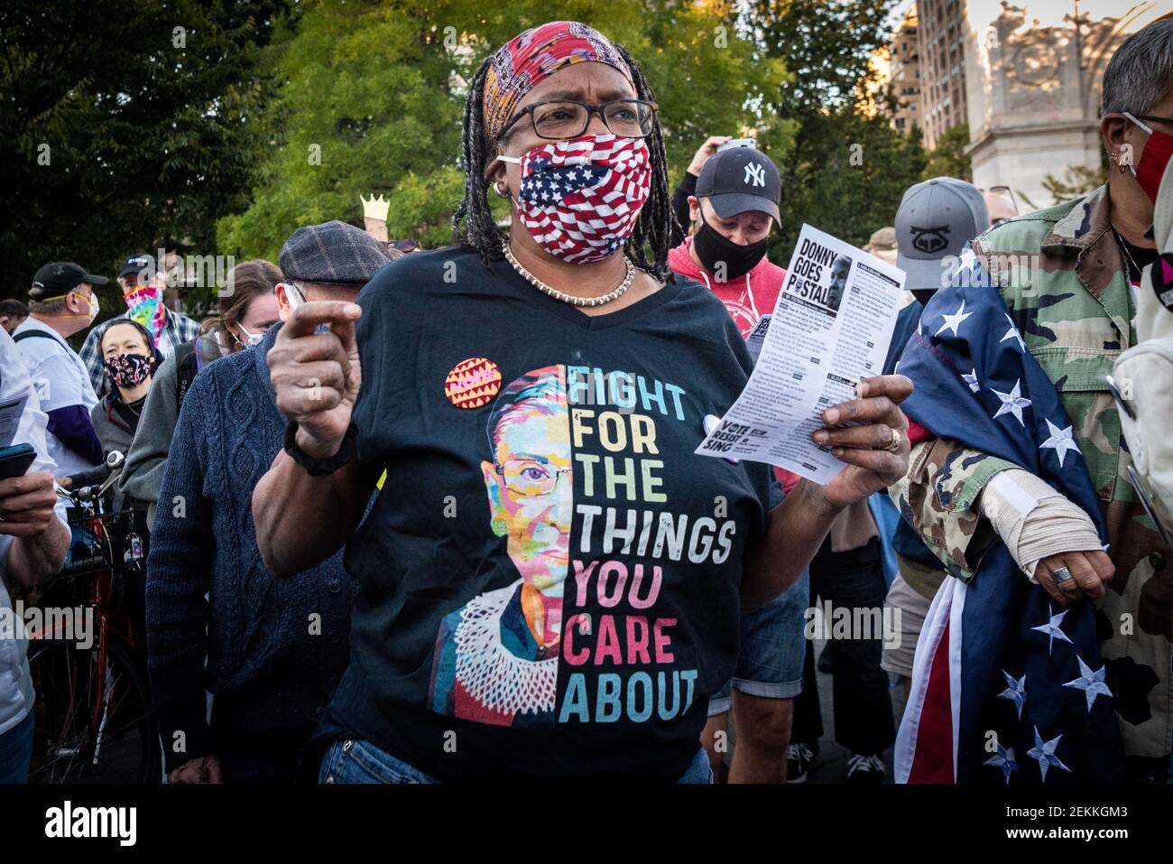 New Yorkers gather for a vigil remembering and honoring the life of ...