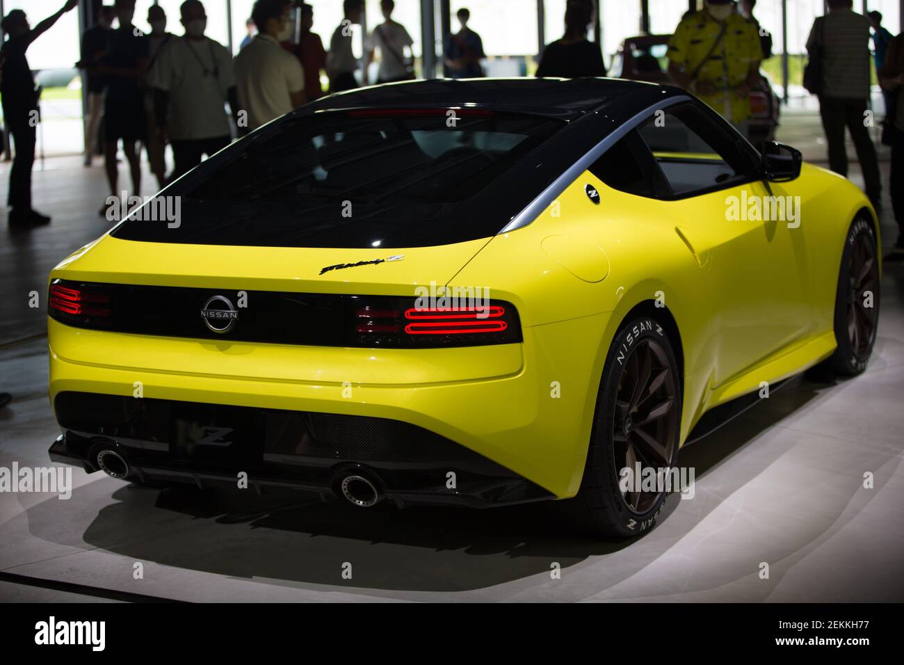 New Nissan Z Proto (400Z also known as Fairlady) seen on display at the ...