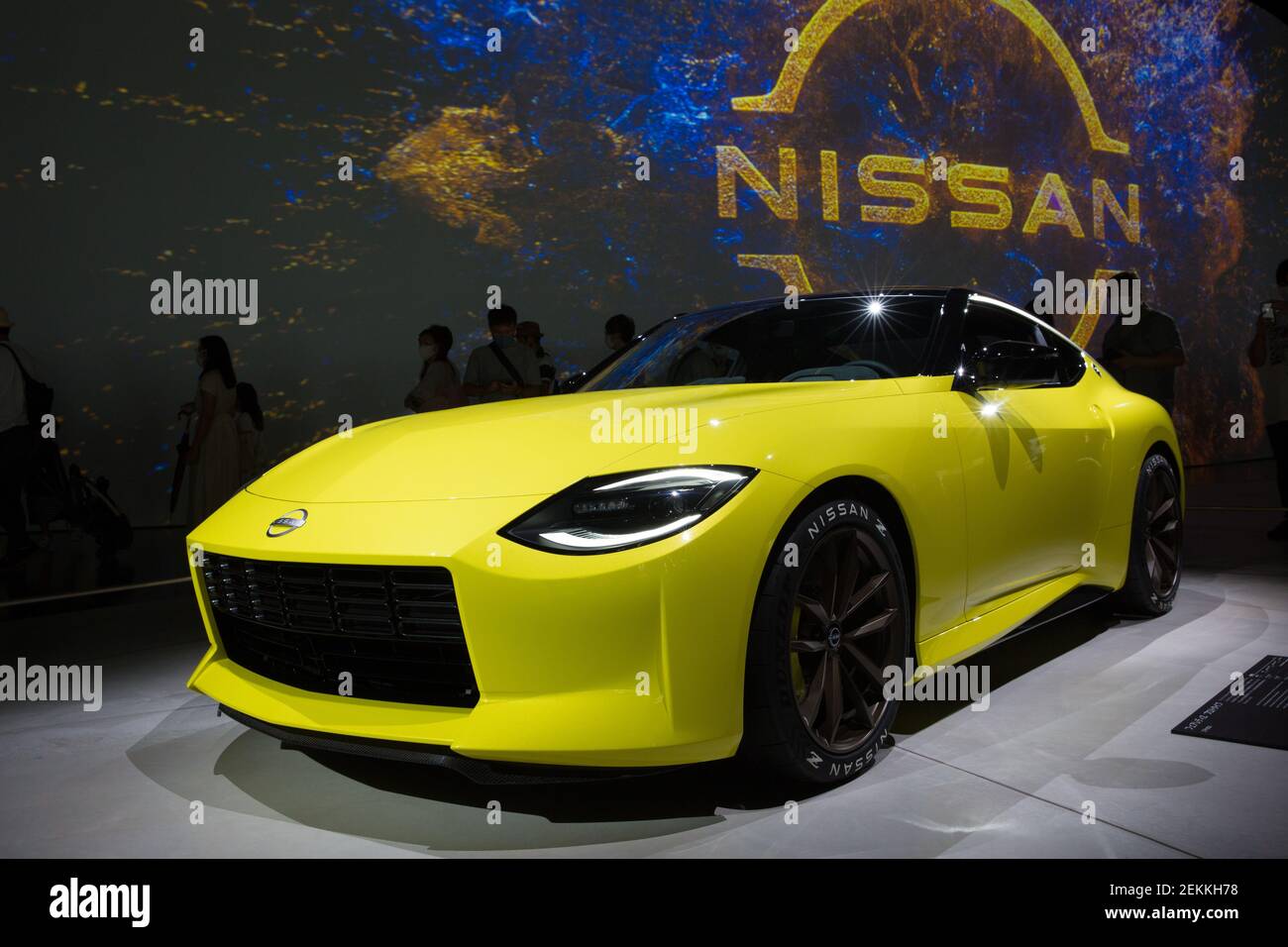 New Nissan Z Proto (400Z also known as Fairlady) seen on display at the ...