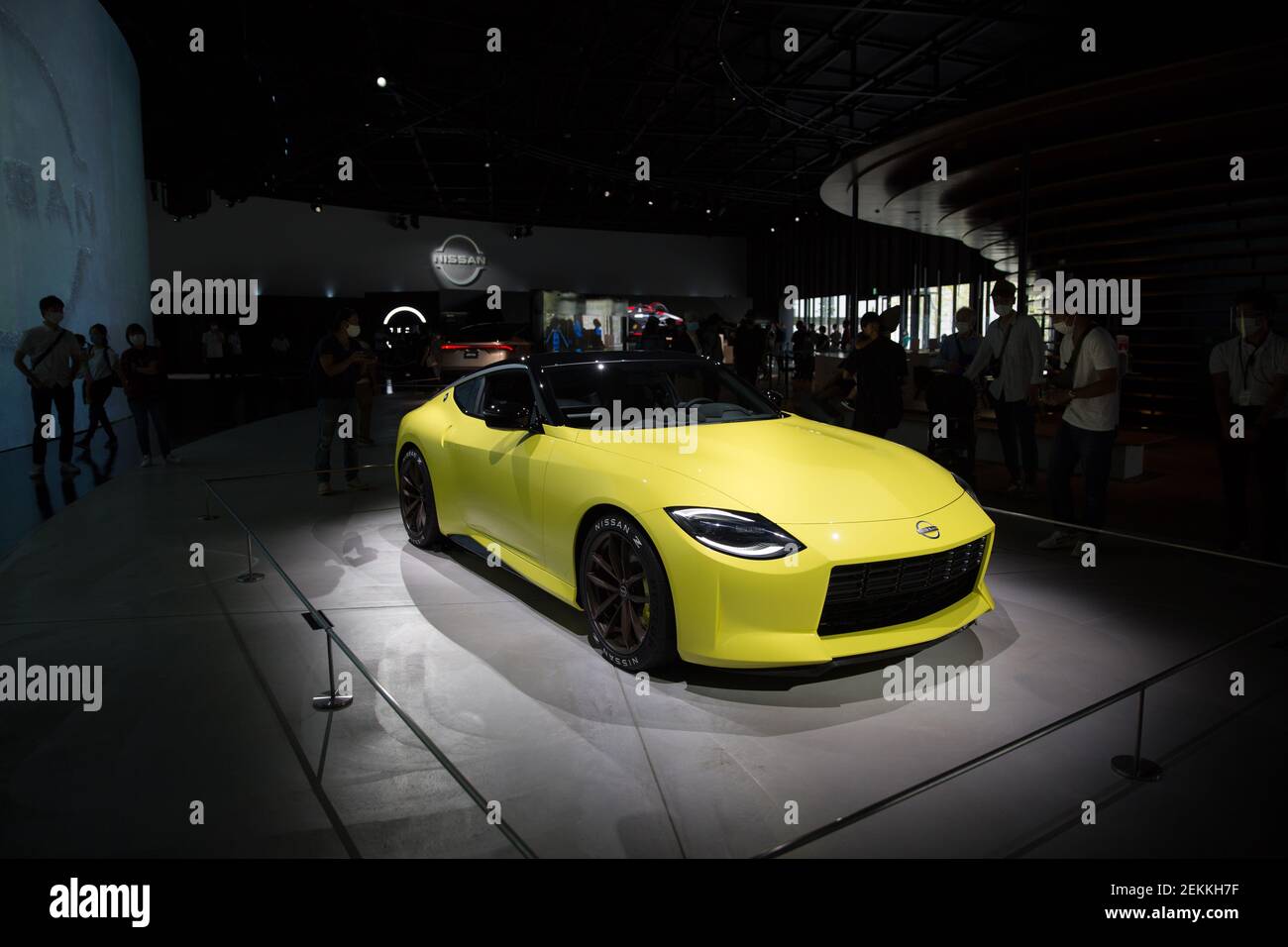 New Nissan Z Proto (400Z also known as Fairlady) seen on display at the ...