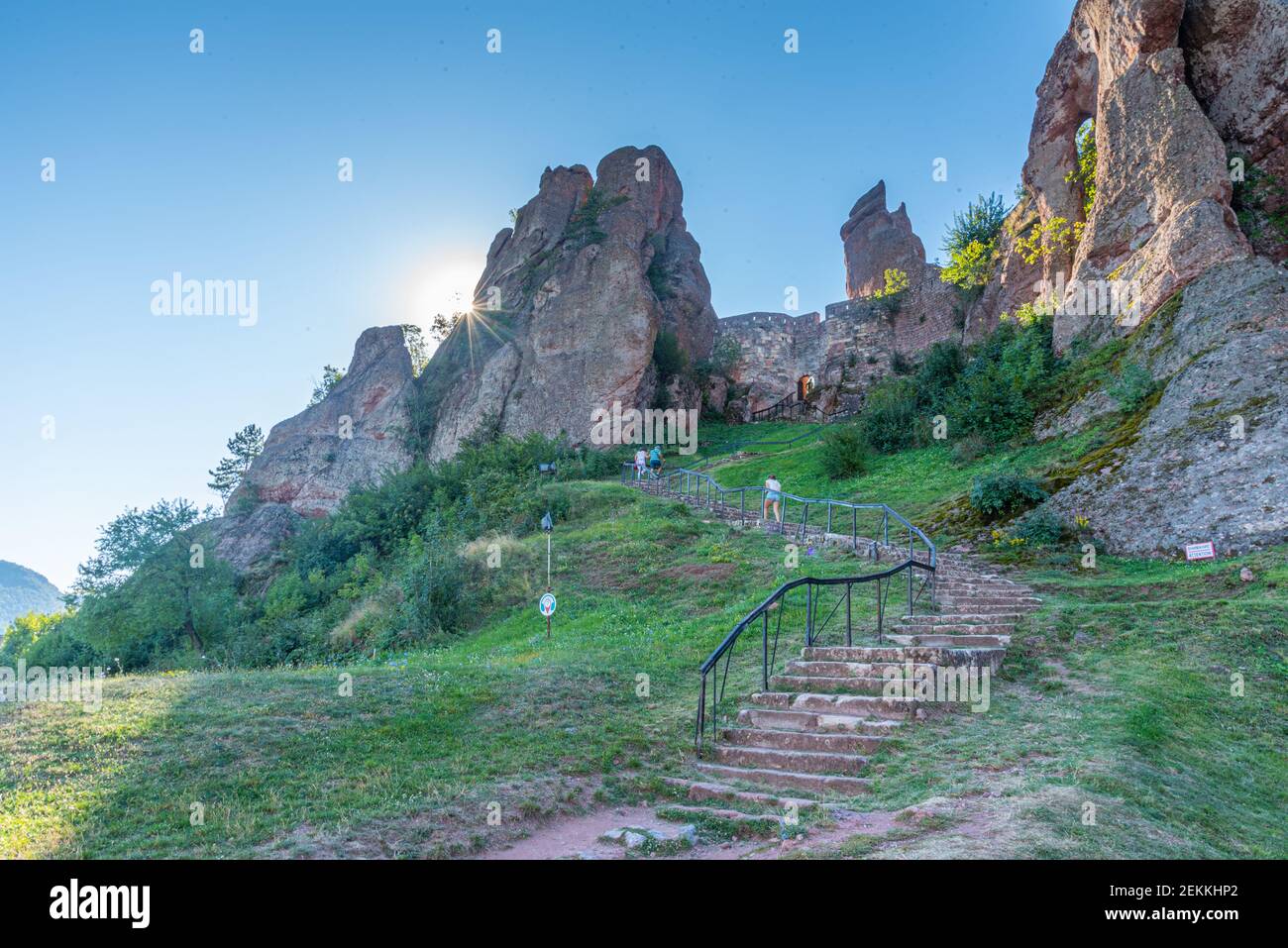 Famous Belogradchik fortress in Bulgaria Stock Photo - Alamy