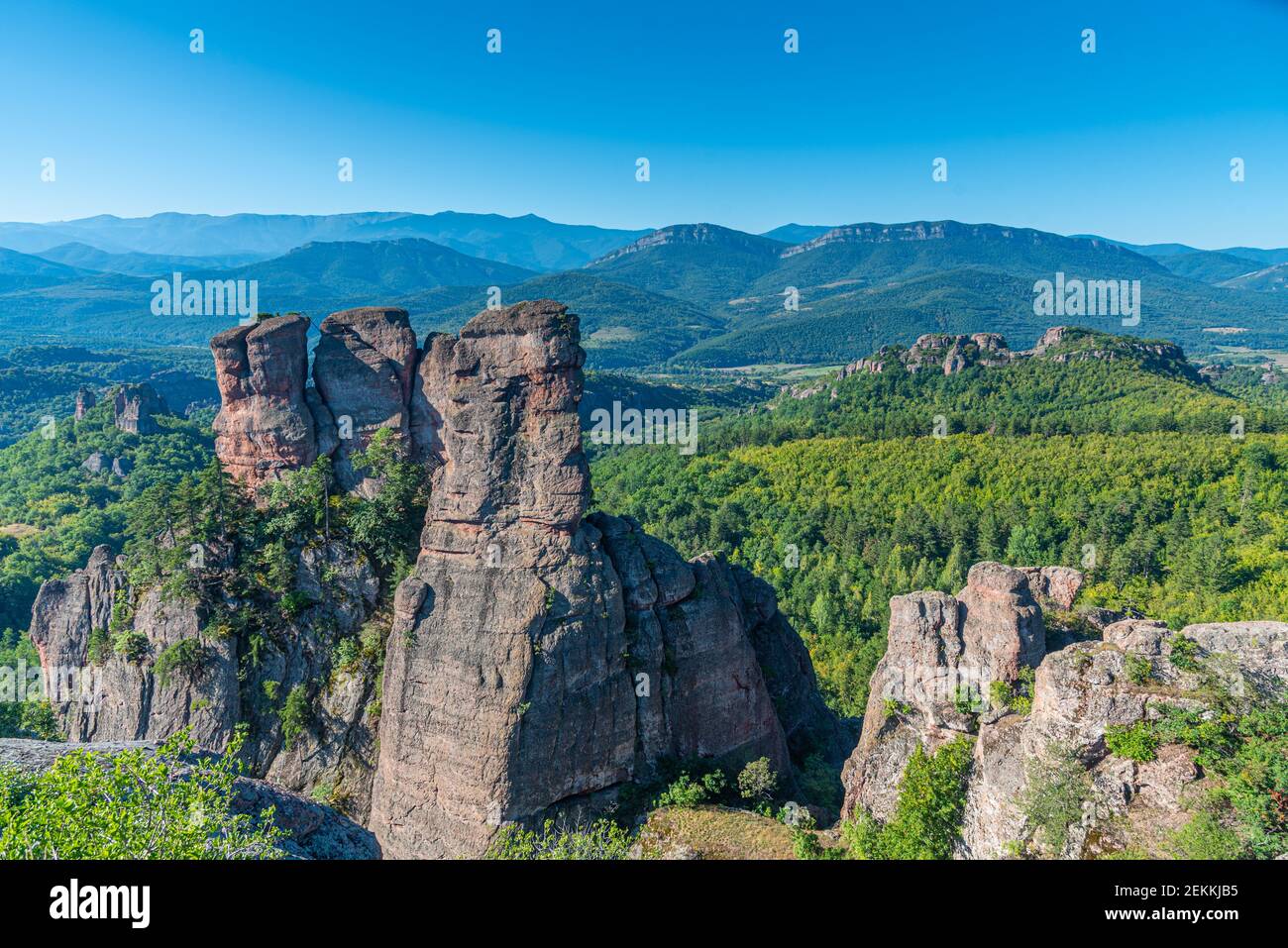 Rock formations called Belogradchik rocks in Bulgaria Stock Photo - Alamy