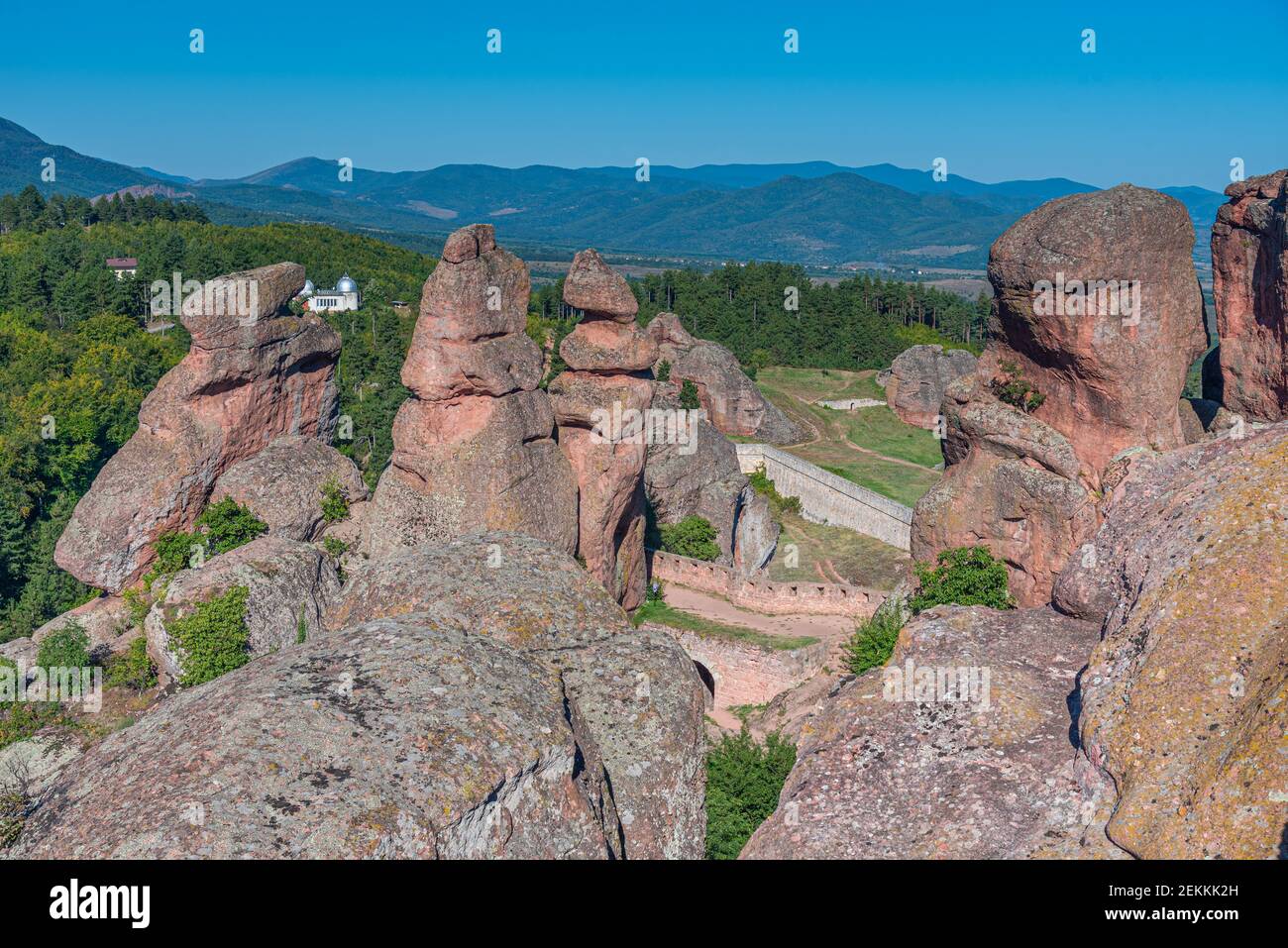 Famous Belogradchik fortress in Bulgaria Stock Photo - Alamy