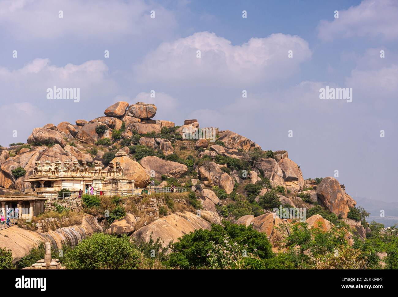 Chitradurga, Karnataka, India - November 10, 2013: Fort or Elusuttina ...