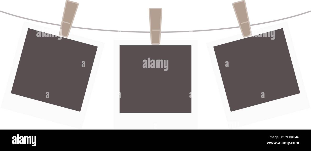 Three photographs Stock Vector Images - Alamy