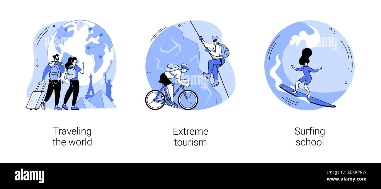 Holiday trip abstract concept vector illustrations Stock Vector Image ...