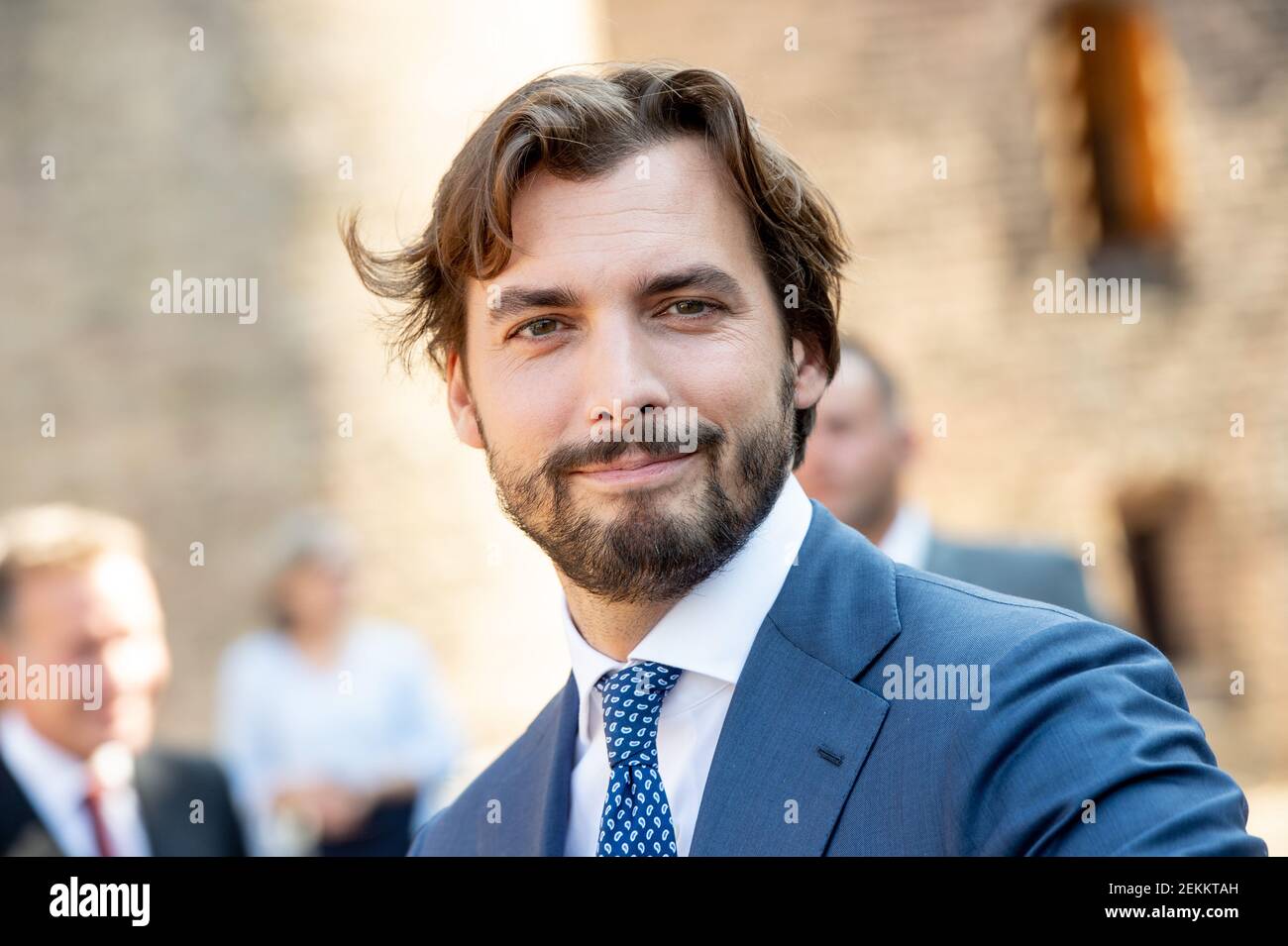 Thierry Baudet during Prinsjesdag 2020 celebrations, going to the ...