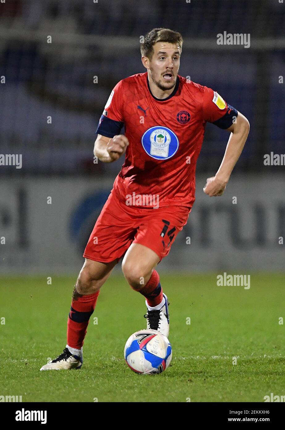 Wigan Athletic's Scott Wootton during the Sky Bet League One match at ...