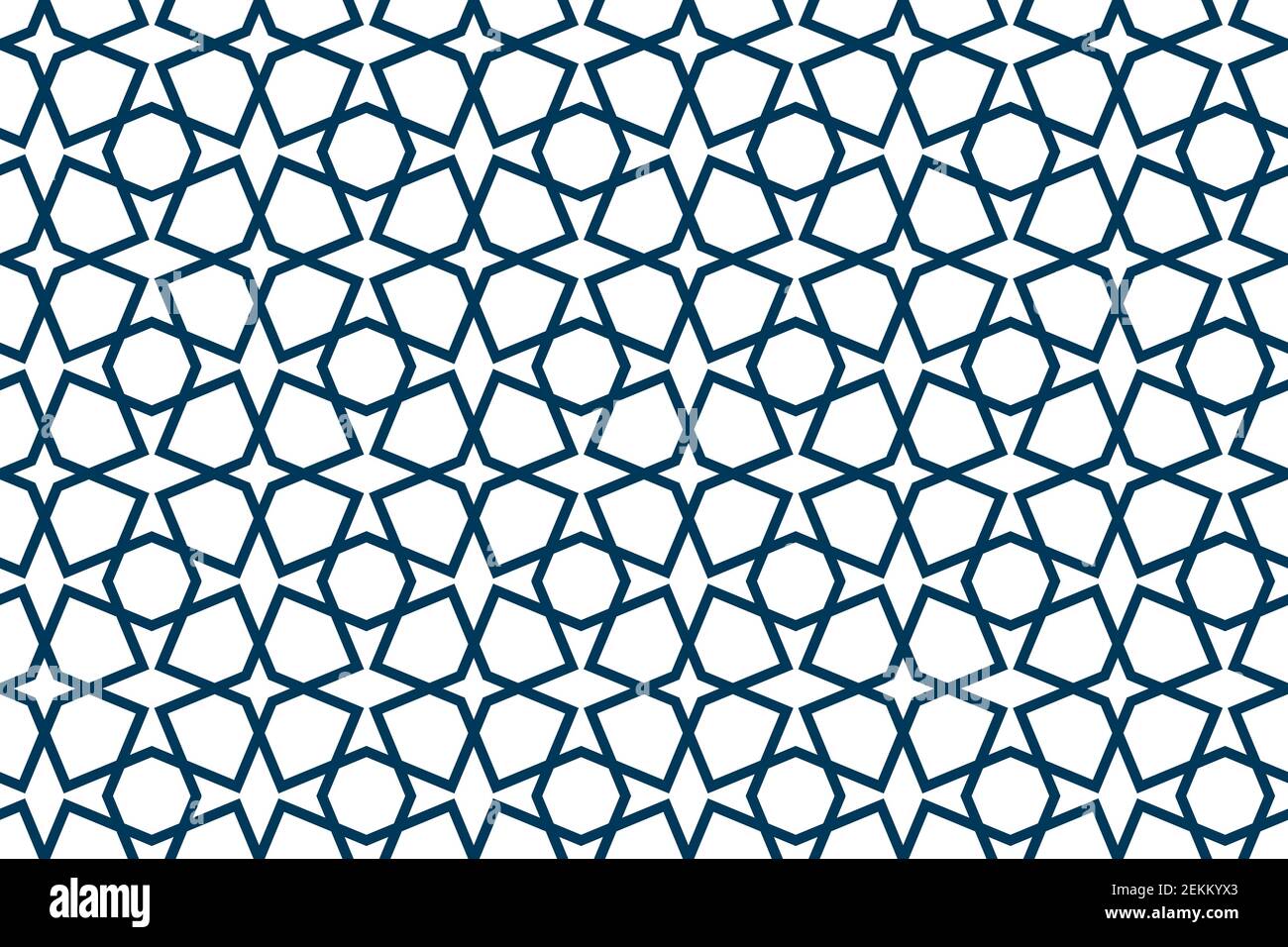 Geometric Islamic Seamless Pattern for decoration greeting card or ...
