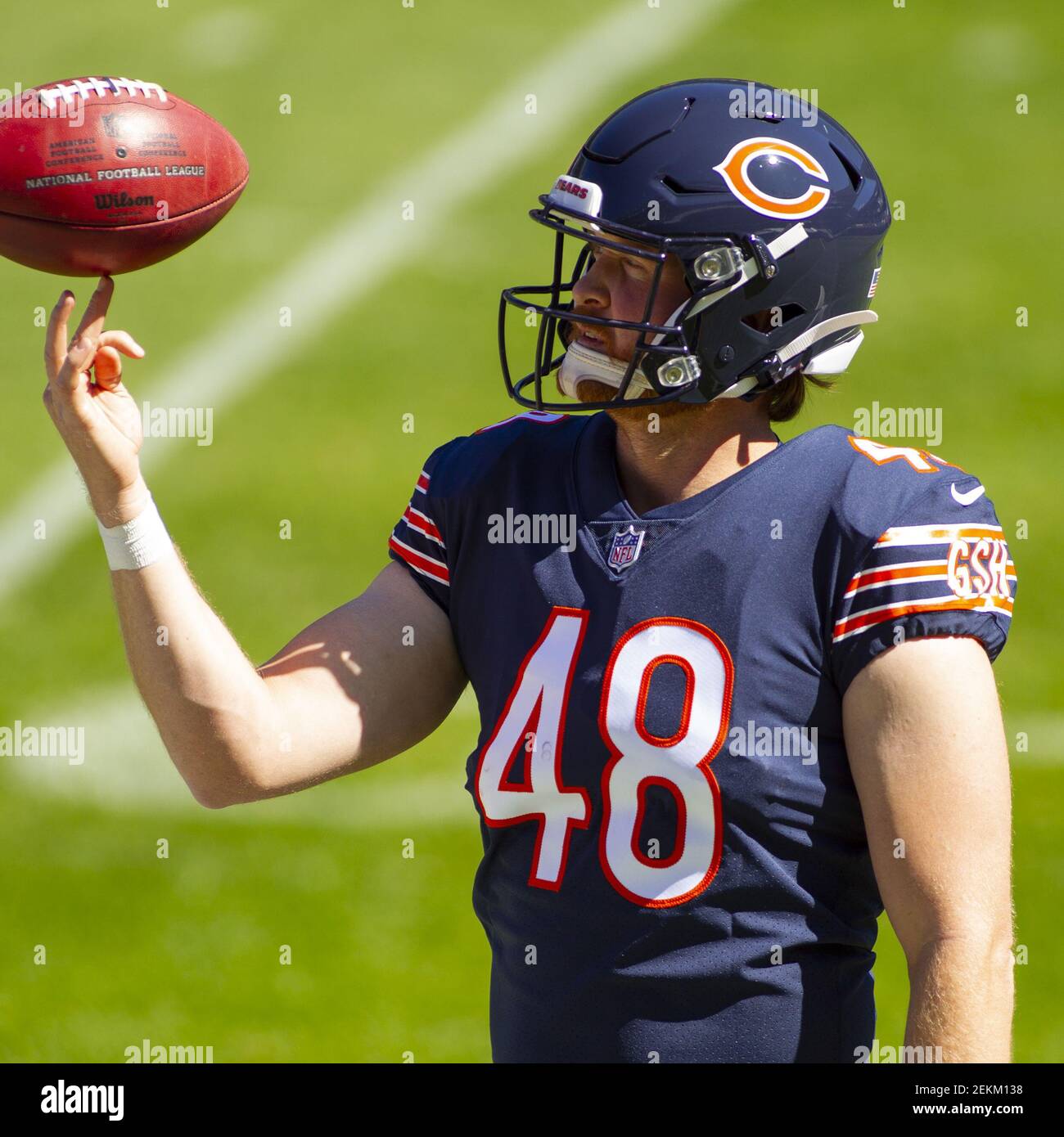 September 20, 2020: Chicago, Illinois, U.S. - Bears #48 Patrick Scales ...