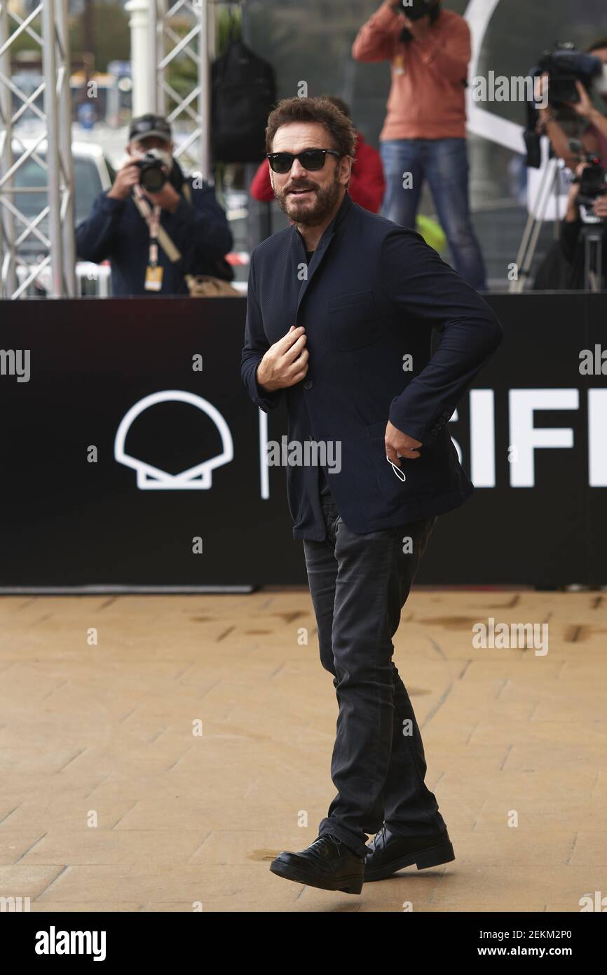 Matt Dillon, arrives at the hotel Maria Cristina during the 68th San ...