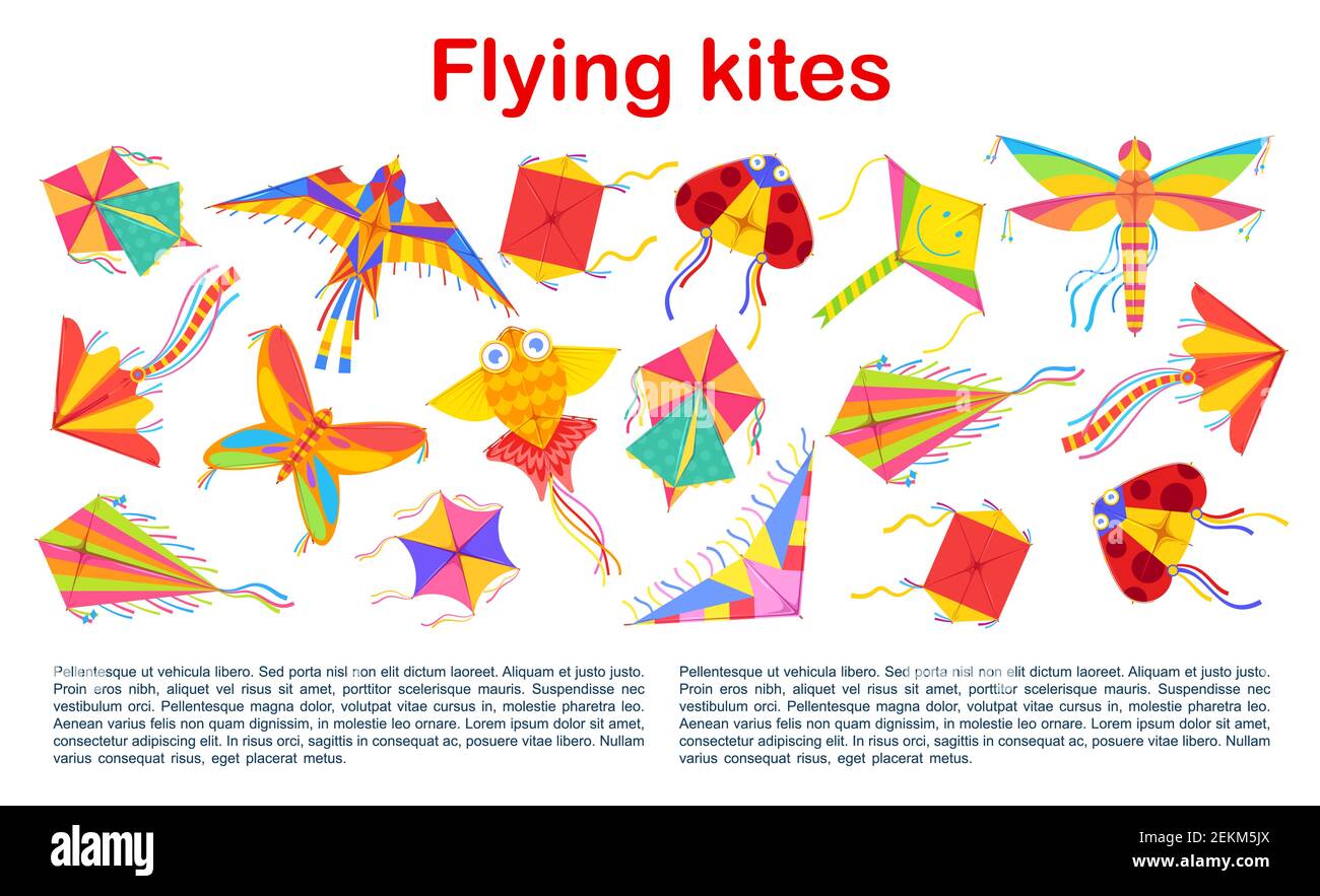 Children flying kites Stock Vector Images - Alamy