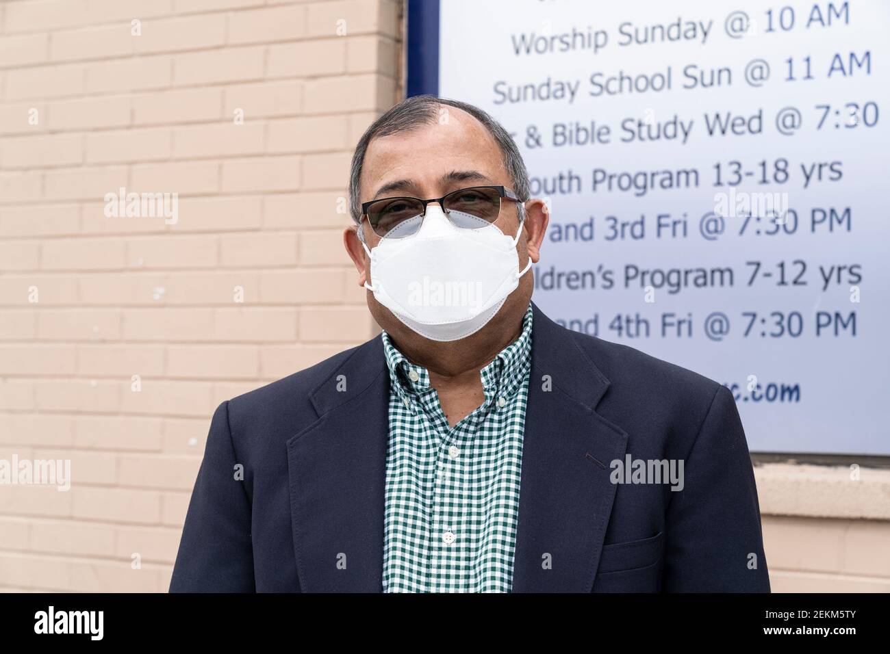 Valley Stream, United States. 23rd Feb, 2021. Pastor Dr. Sunny Philip ...