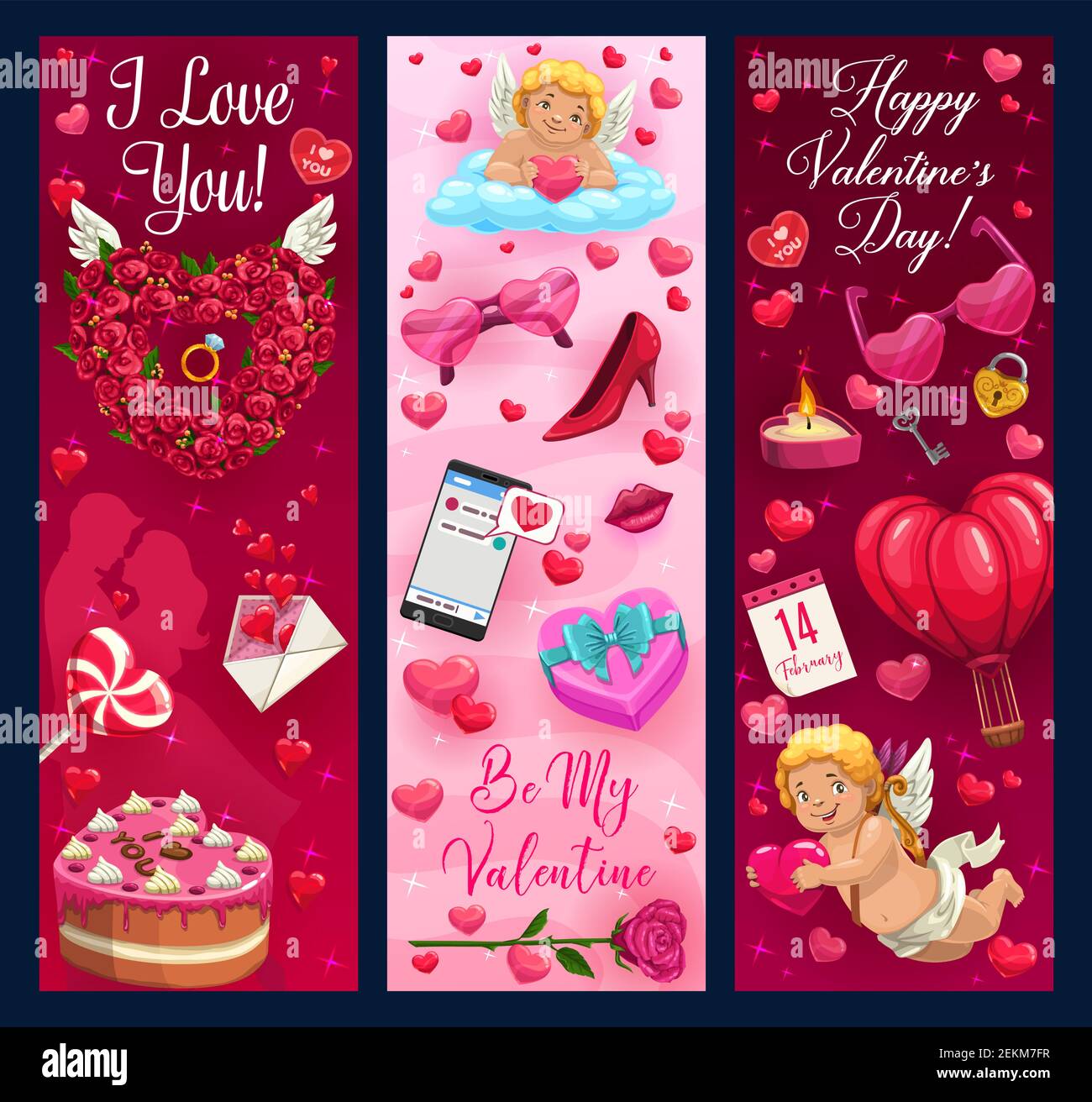 Chocolate cake rose romantic Stock Vector Images - Alamy