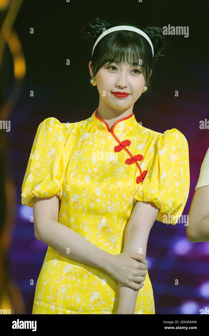 Chinese actress and singer Yu Shuxin, also known as Esther Yu, attends ...