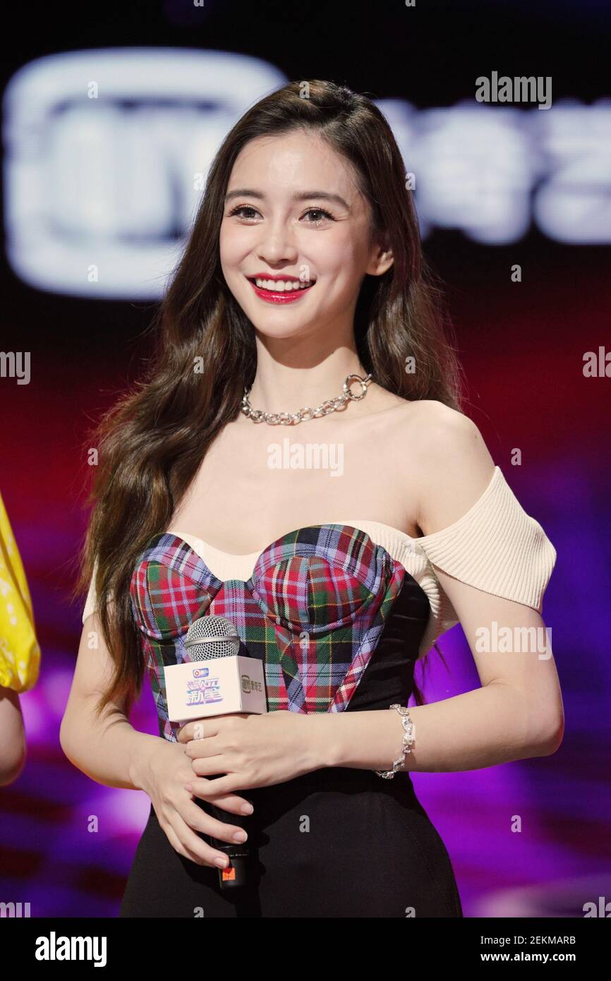 Chinese actress and model Angela Yeung Wing, better known by her stage ...