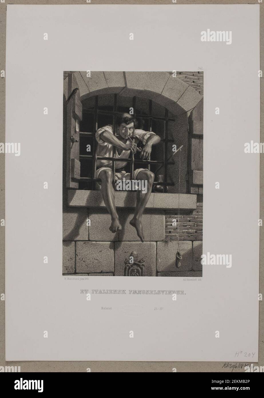 Adolph Kittendorff (1820-1902); Wilhelm Marstrand (1810-1873), an ...