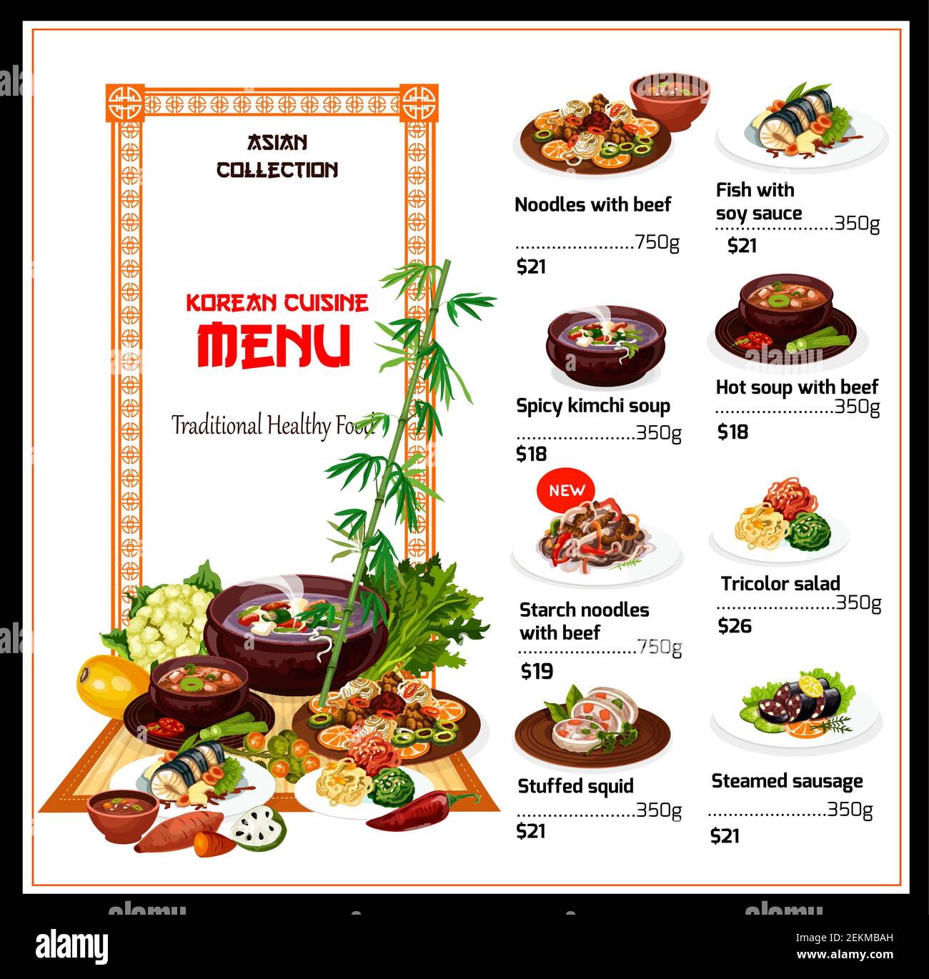 Top view spicy fish Stock Vector Images - Alamy