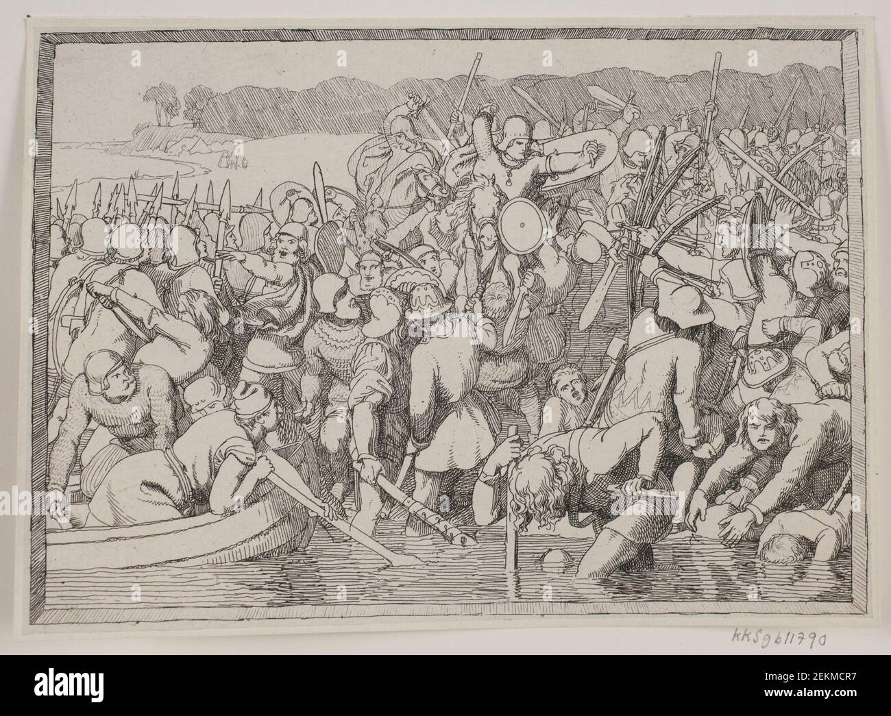 Lorenz Froelich (1820-1908), illustration for Adam Oehlenschläger's ...