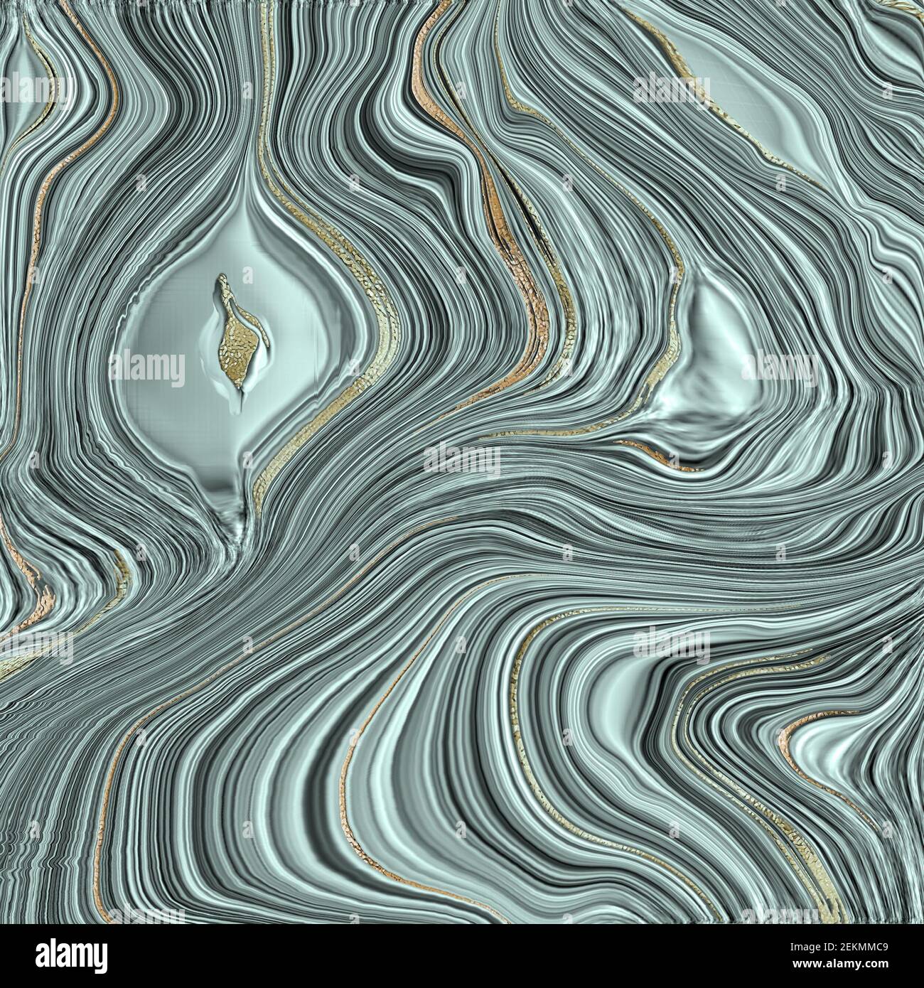 Agate stone texture with gold. Fluid marbling effect. Abstract Agate ...