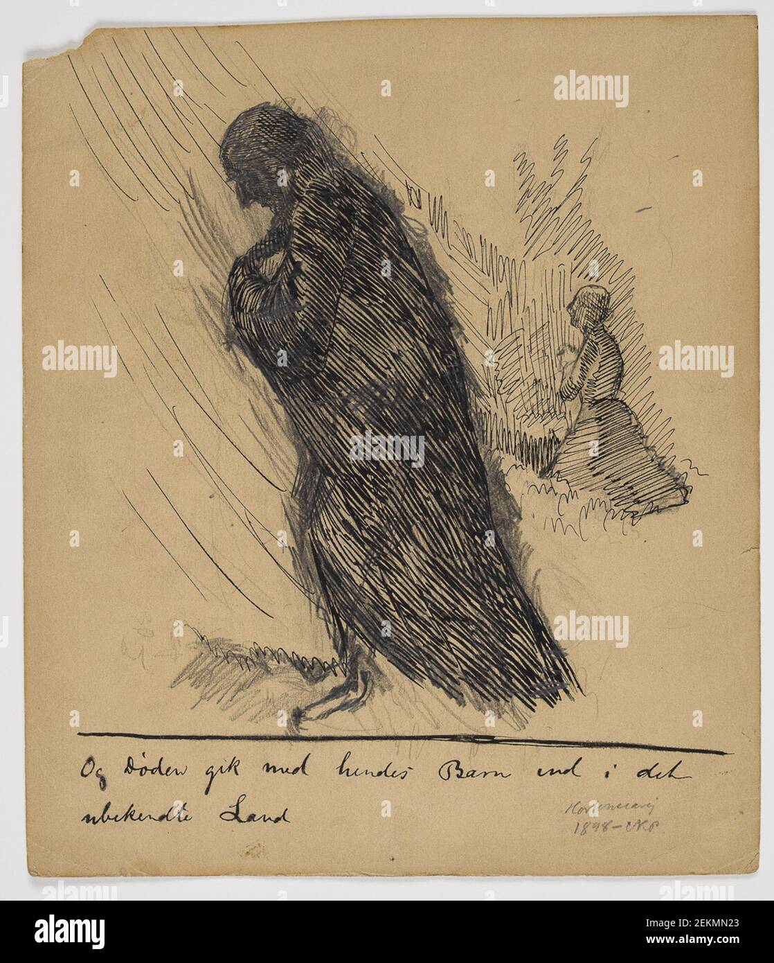 Christian Kongstad Petersen (1862-1940), drafting of the history of a ...