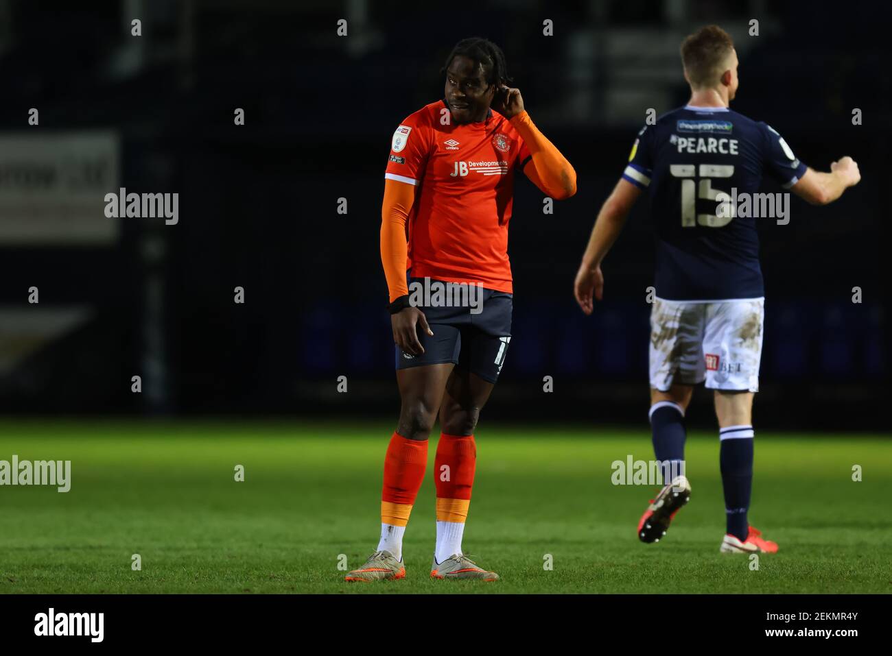 Kenilworth Road, Luton, Bedfordshire, UK. 23rd Feb, 2021. English ...