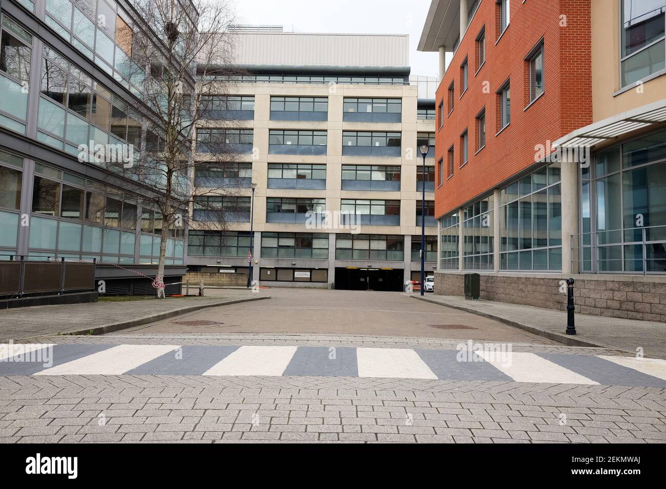 February 2021 - Lockdown lunchtime in Bristol UK Stock Photo - Alamy