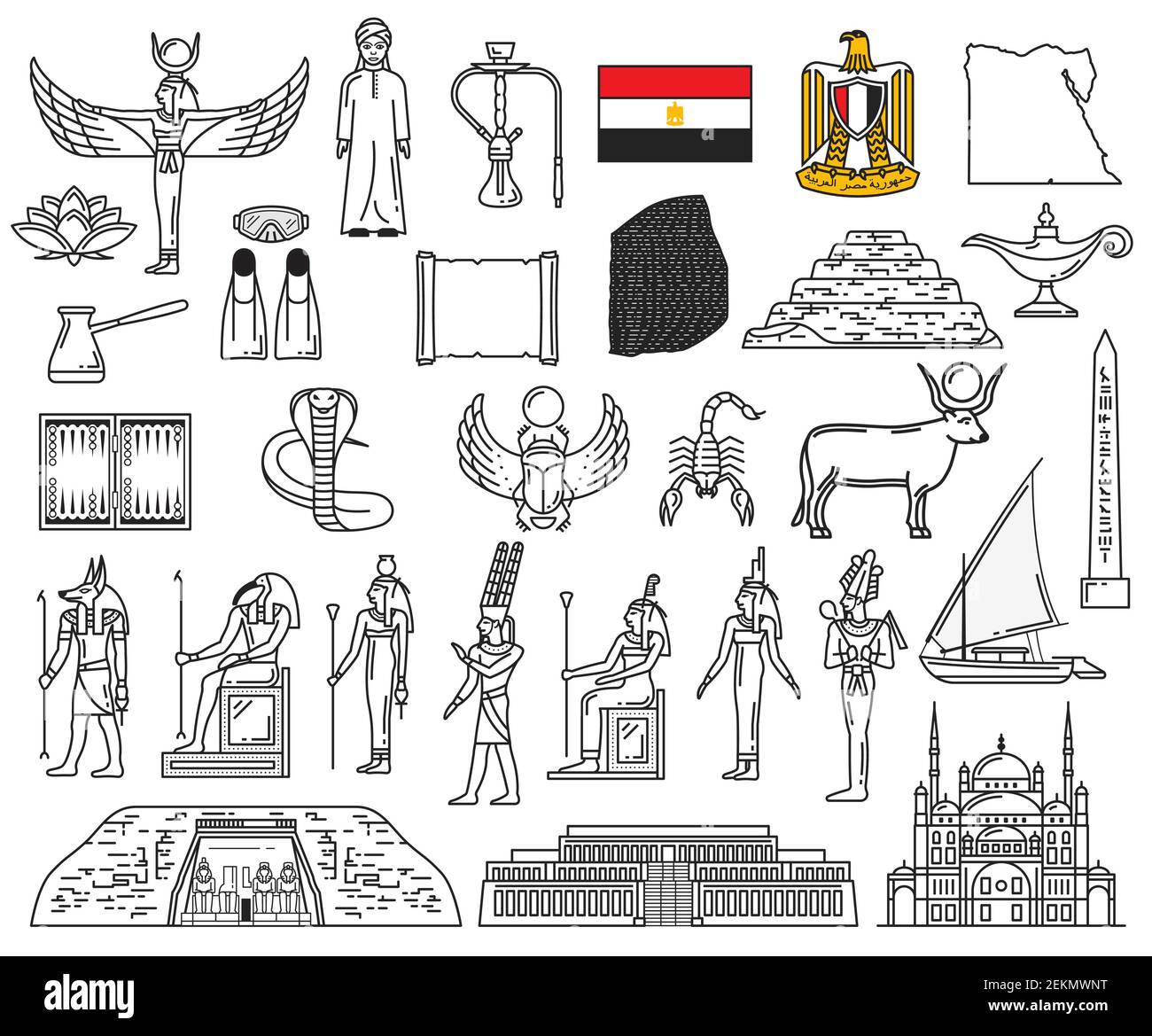 Egyptian Mythology Symbols